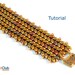 Right Angle Weave Beaded Earring Pattern - Beading Pattern - Beading ...