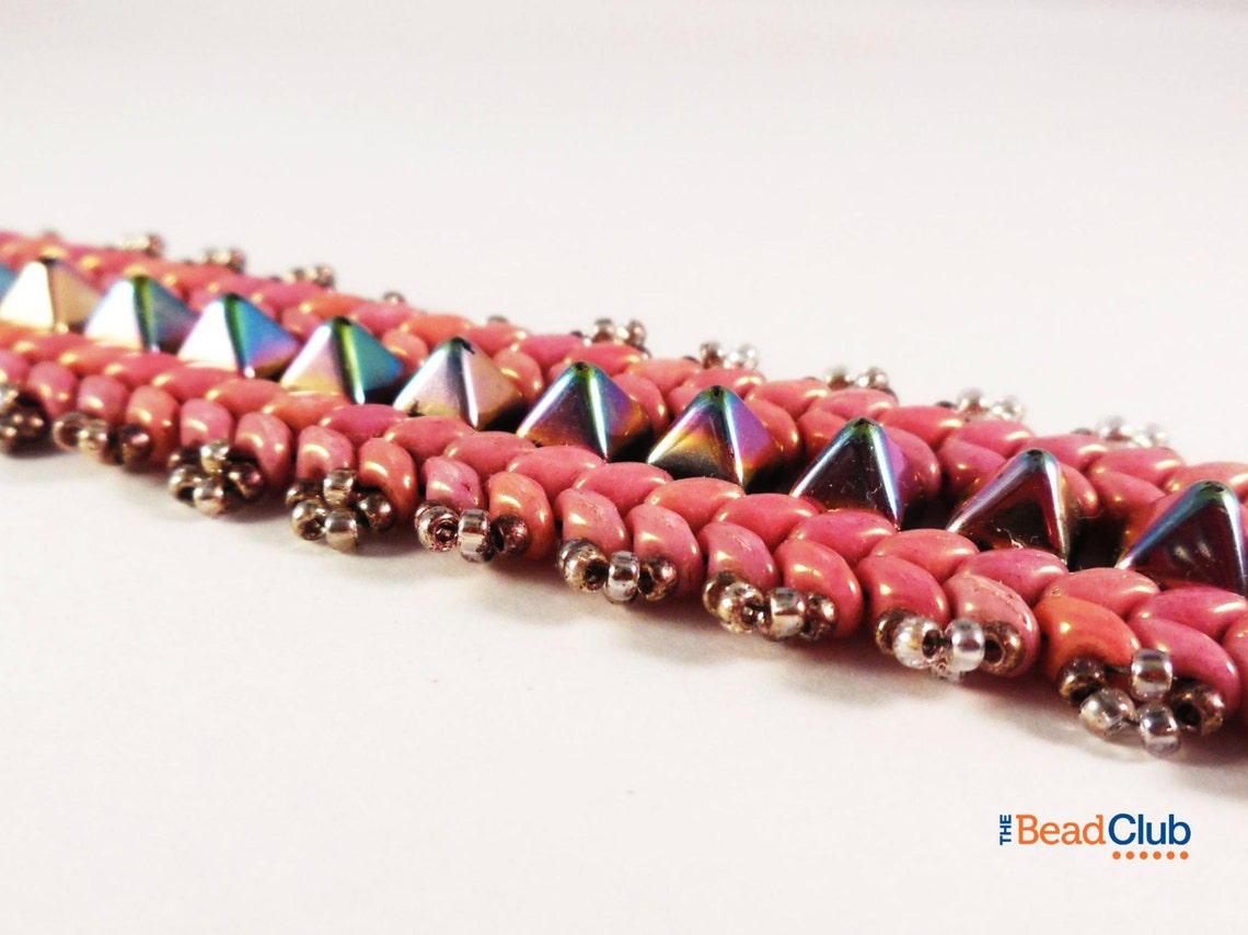 Superduo Bead Patterns Beaded Bracelet Patterns Beading - Etsy