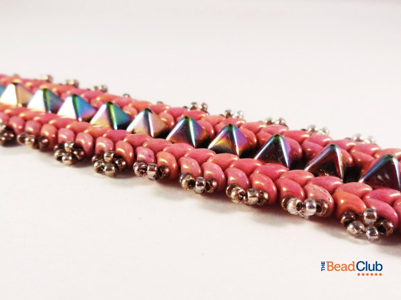 Superduo Bead Patterns Beaded Bracelet Patterns Beading - Etsy