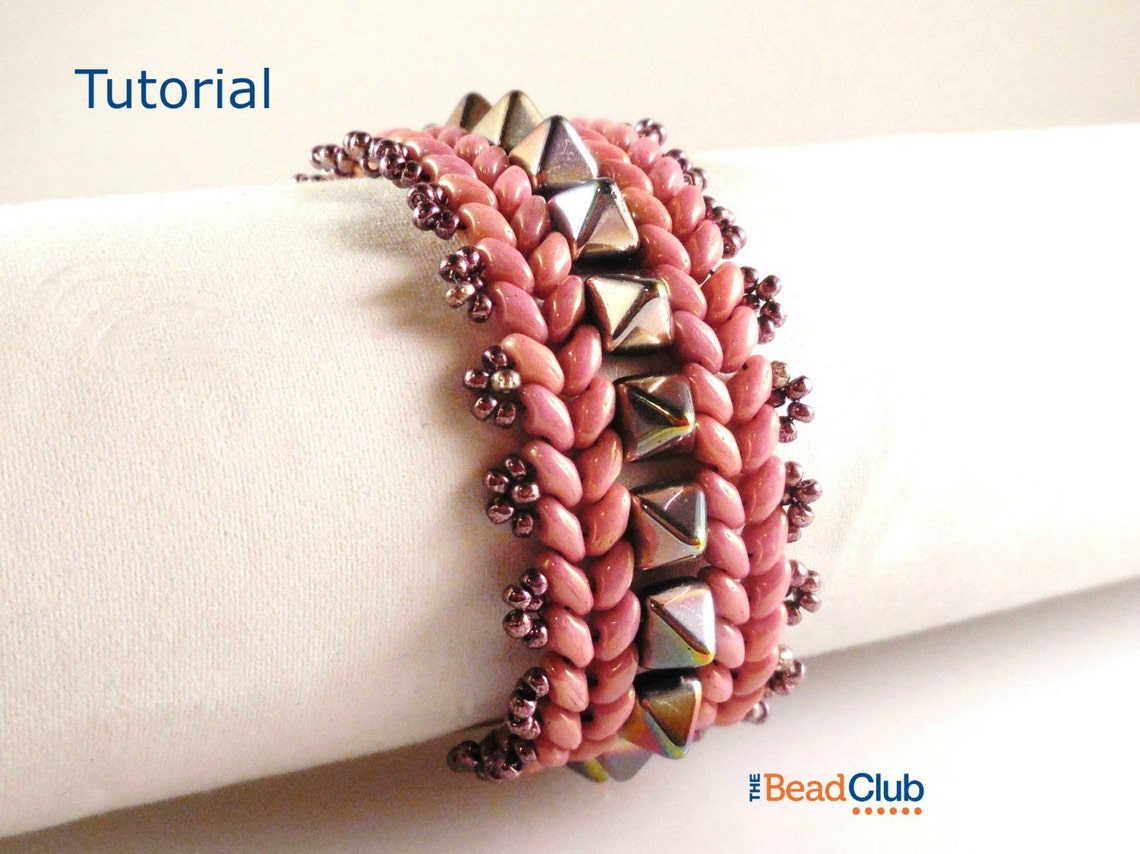 Superduo Bead Patterns Beaded Bracelet Patterns Beading - Etsy