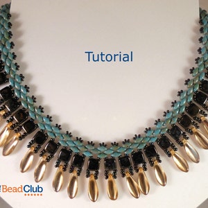 Superduo Bead Patterns - Dagger Bead Tutorial - Beaded Necklace ...