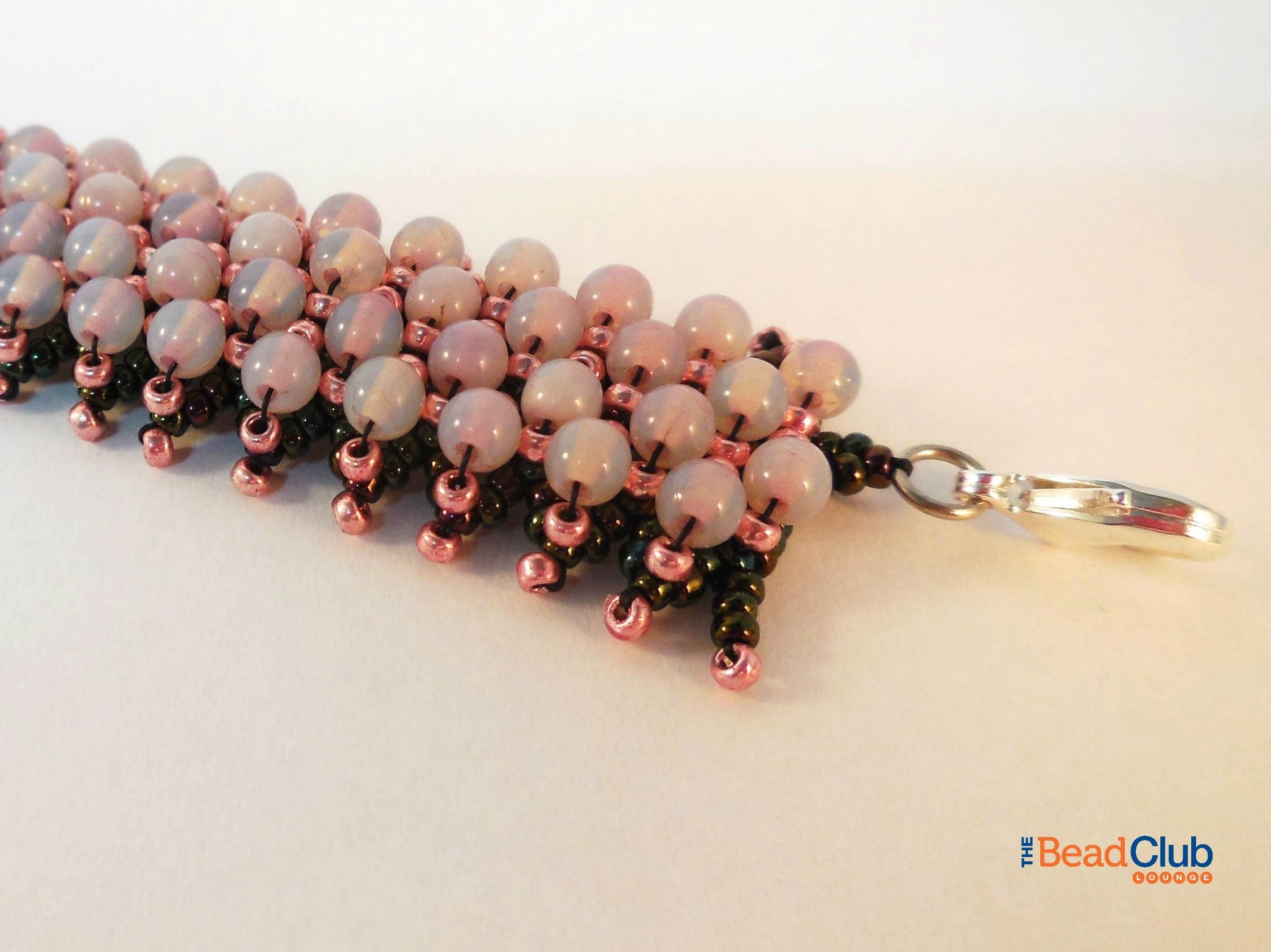 Beaded Bracelet Patterns Netting Stitch Seed Bead Bracelet - Etsy