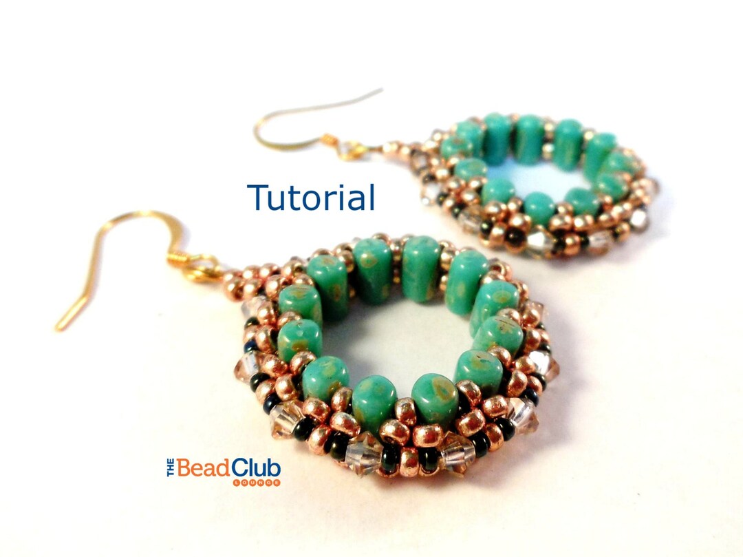 Beaded Earring Patterns - Beading Tutorials and Patterns - Beadweaving ...