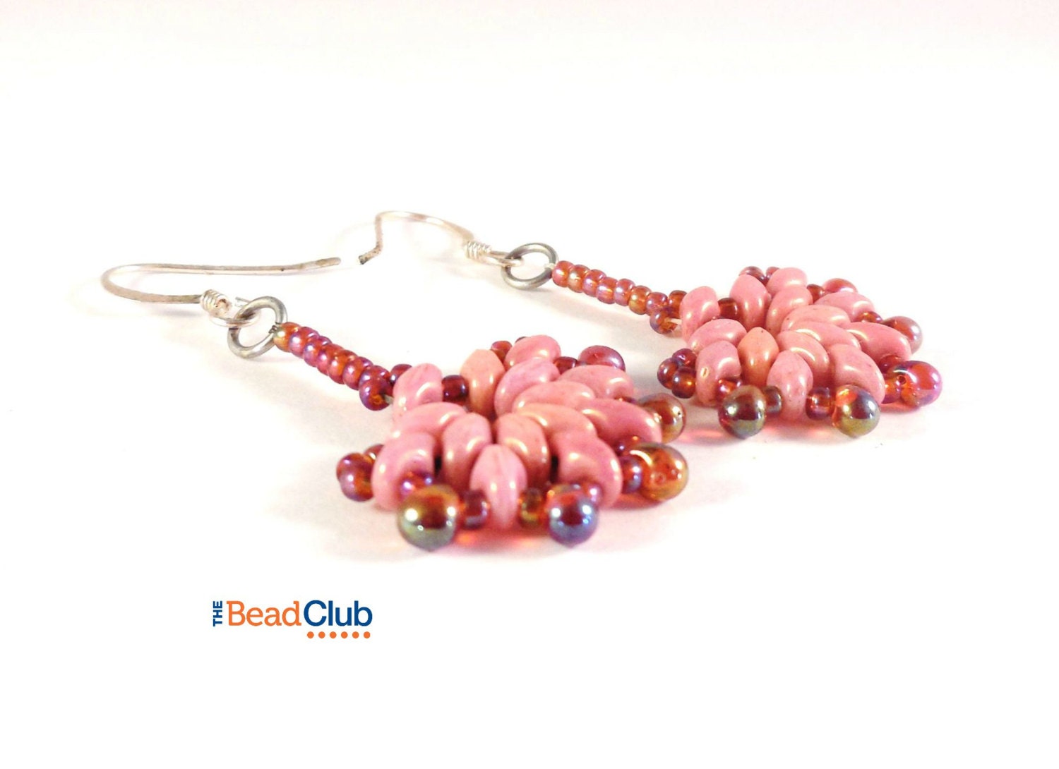 Superduo Bead Patterns Beaded Earring Patterns Beading | Etsy