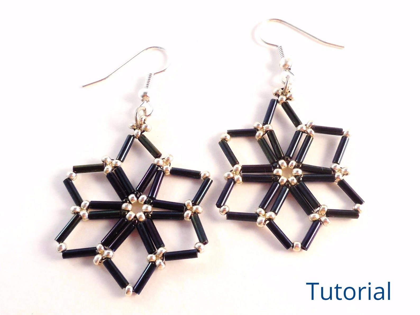 Beaded Star Patterns Beaded Star Earring Patterns Beaded - Etsy