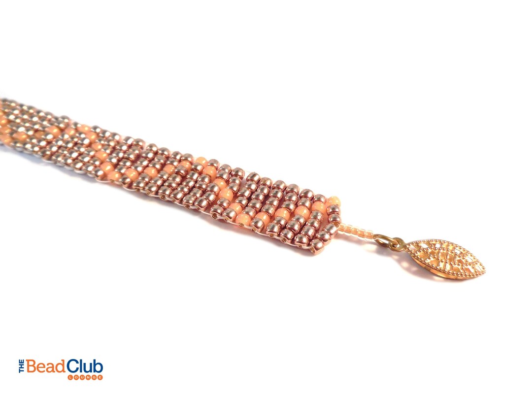 Ladder Stitch Bracelet - Seed Bead Bracelet - Seed Bead Patterns ...