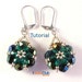 Right Angle Weave Beaded Earring Pattern Beading Pattern Beading ...