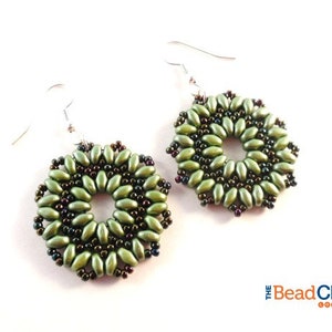 Superduo Earring Patterns - Superduo Patterns - Beaded Earring Patterns ...