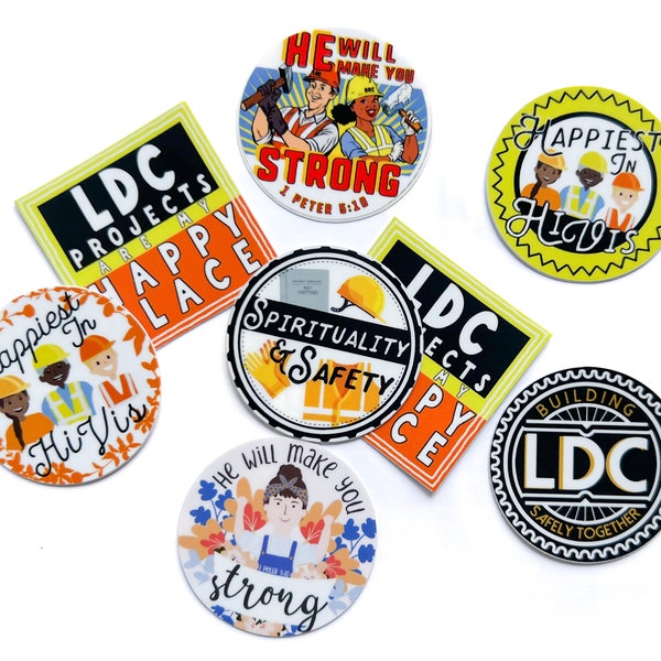 Ldc Safety Stickers Jw - Etsy