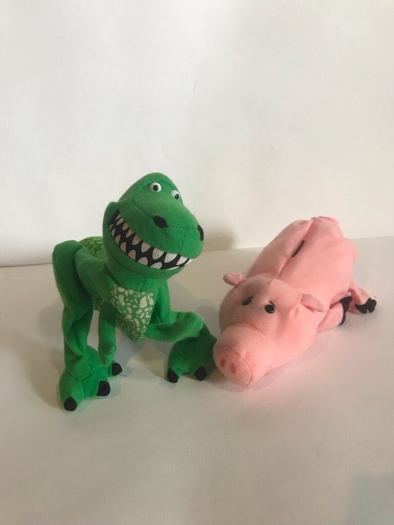 Burger King Toy Story Puppets Rex Puppet Hamm Puppet 1995 - Etsy Denmark