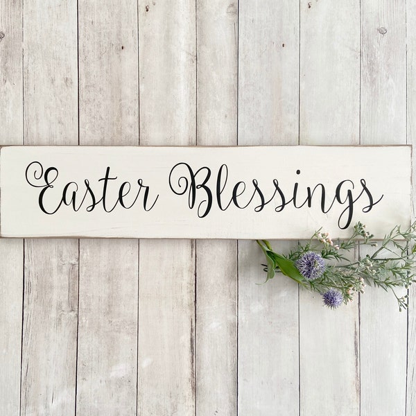 Easter Wood Sign - Etsy