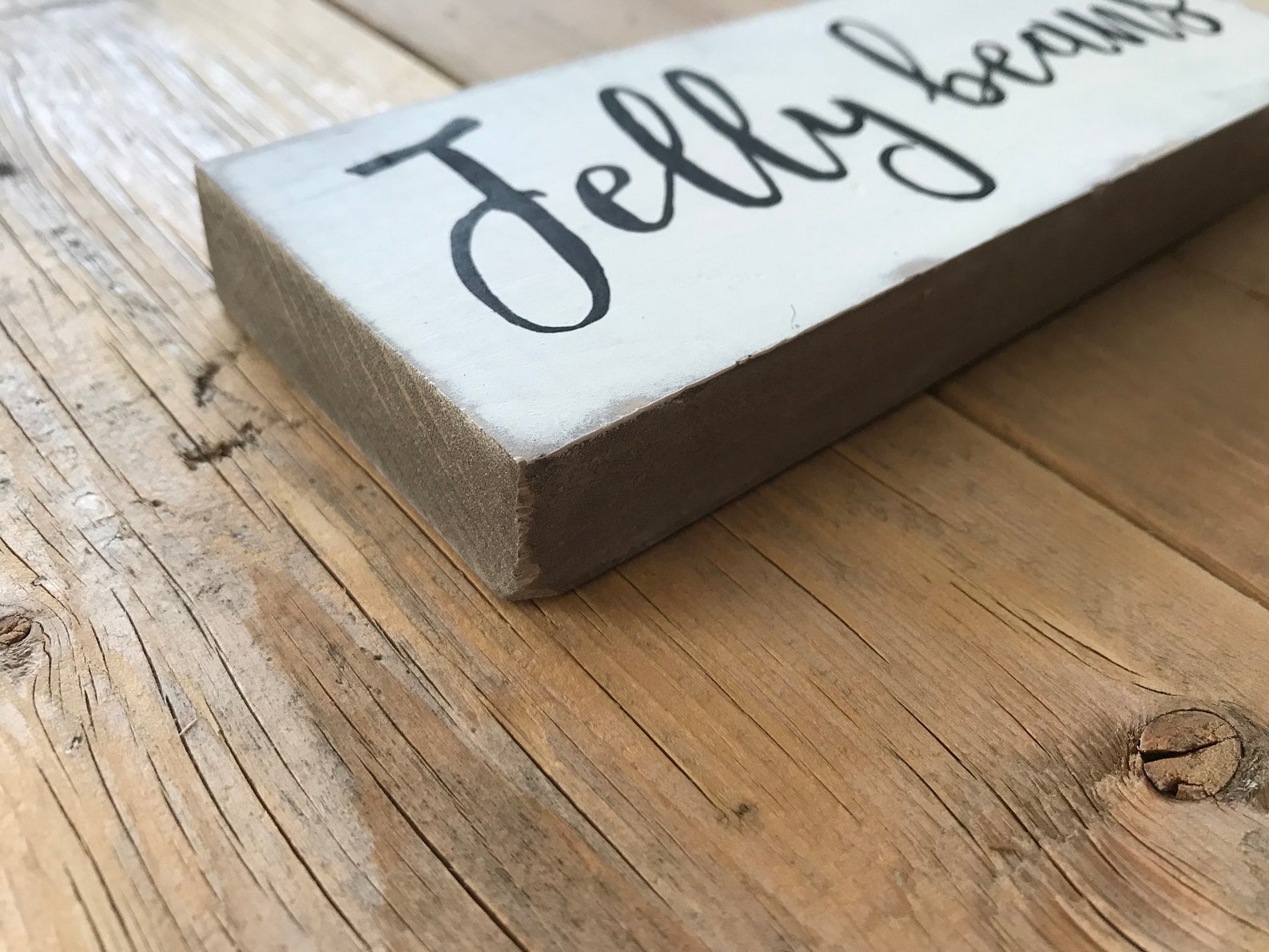 Jelly Beans Sign Wood Easter Sign Rustic Jelly Beans Sign | Etsy