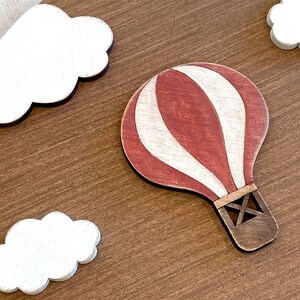 Dream Big Sign Round Hot Air Balloon Sign Layered Sign Layered Balloon ...