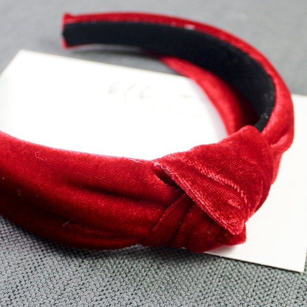 Red Headband - Etsy