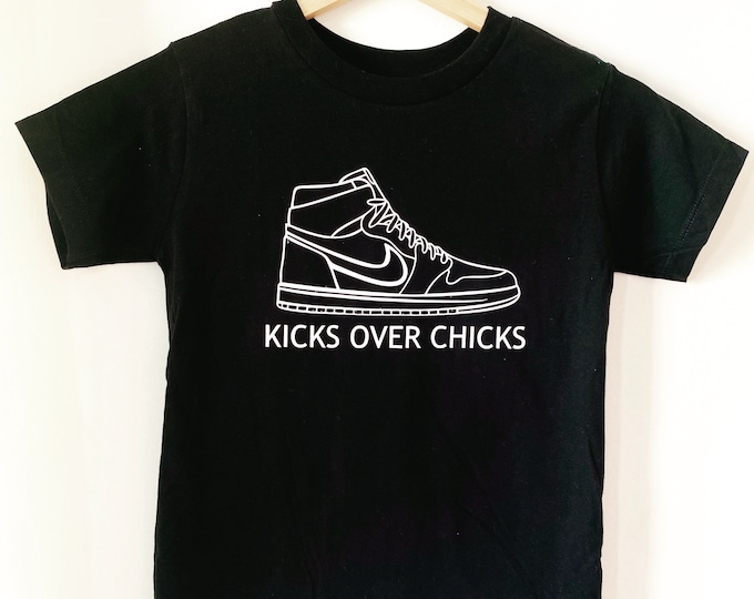 Kicks Over Chicks Boy Shirts - Etsy