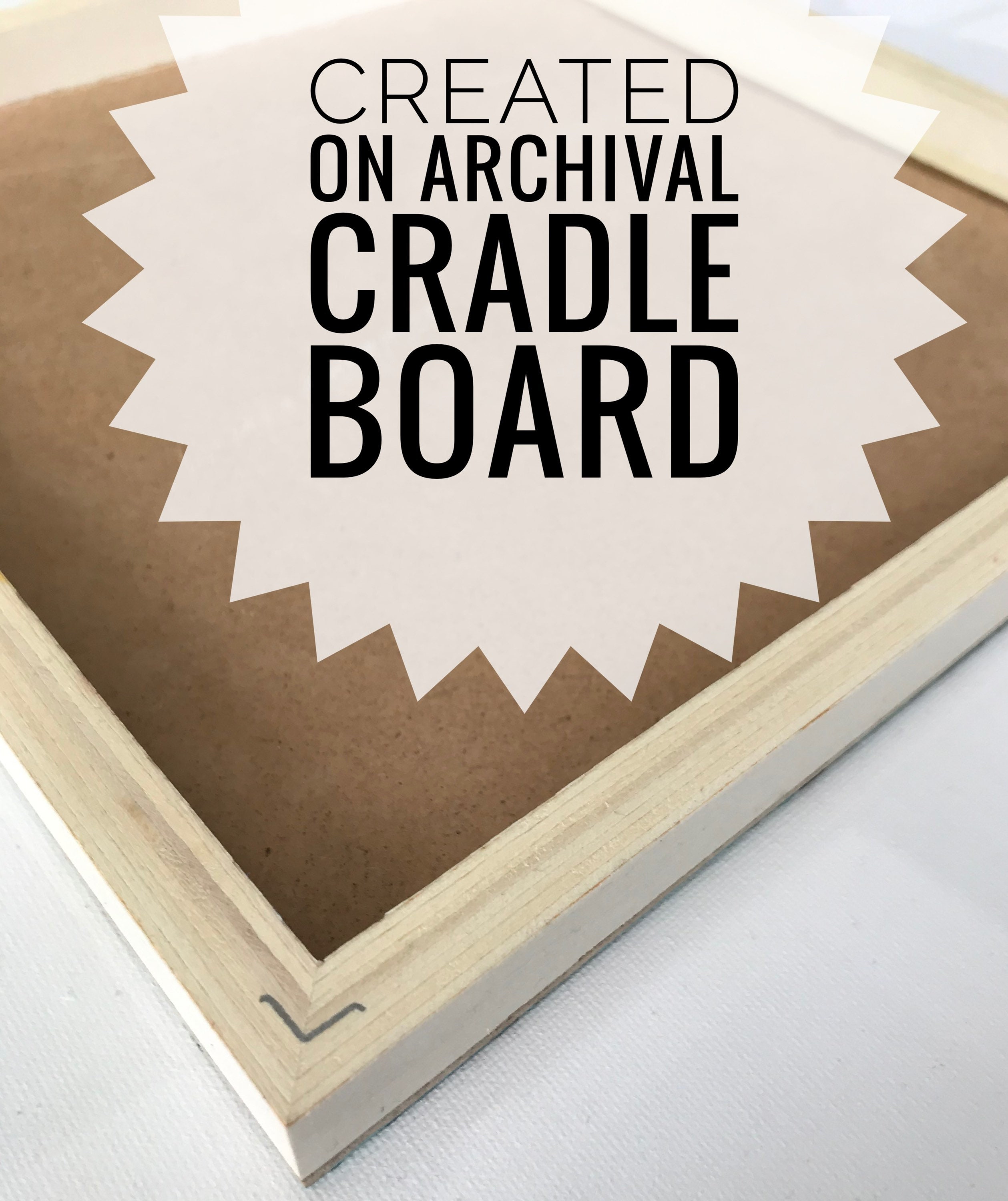 Modern Abstract Acrylic Painting on Cradle Board - 12x12" - Etsy