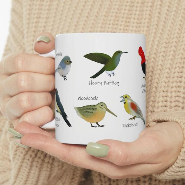 Bird Coffee Cup - Etsy