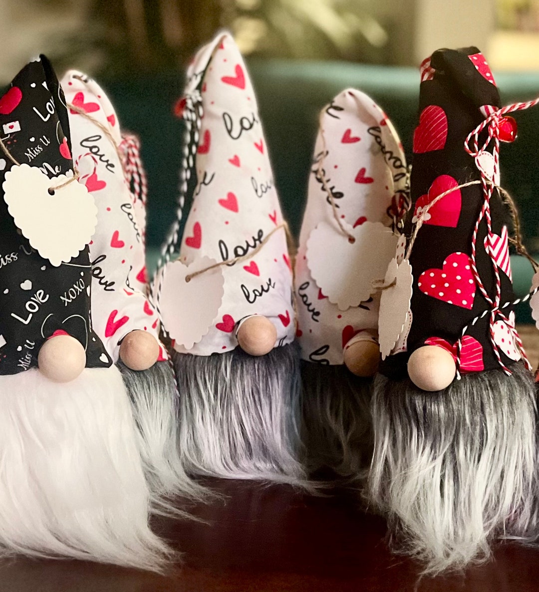 Handmade Gnomes, Handmade Gifts Valentines Gnomes for All Seasons ...