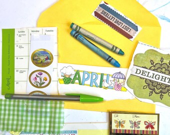 February Good Junk Mail Monthly Letter Club Pen Pal Letters Winter ...