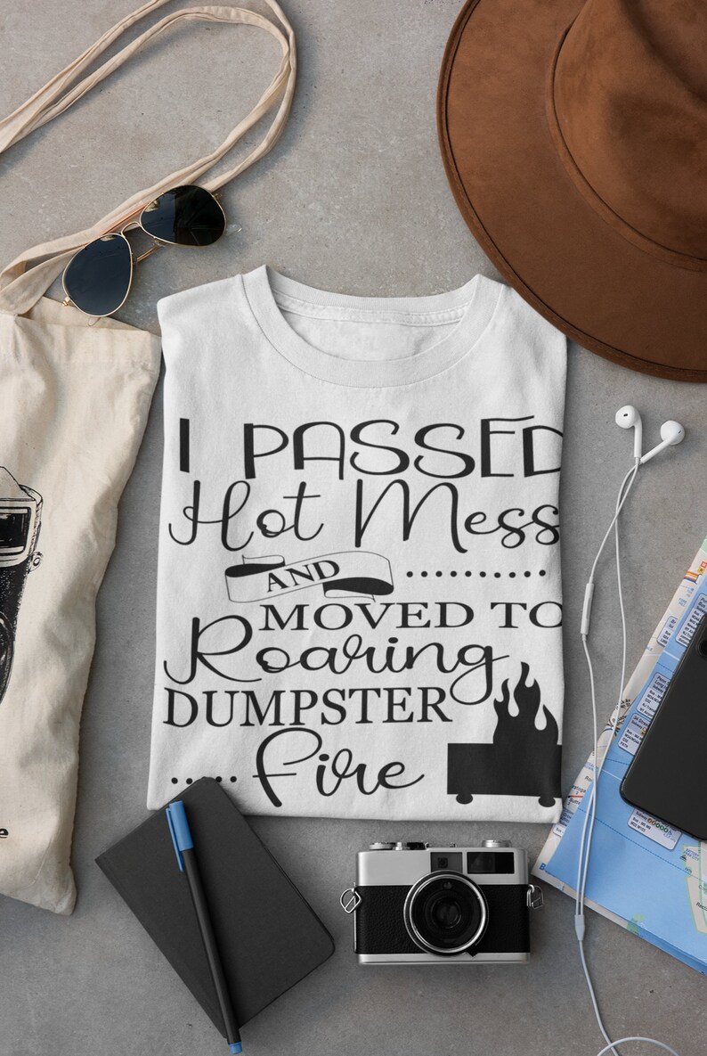 HOT MESS Svg Png Jpg Pdf Eps Cut File for Silhouette Cameo and Cricut ...