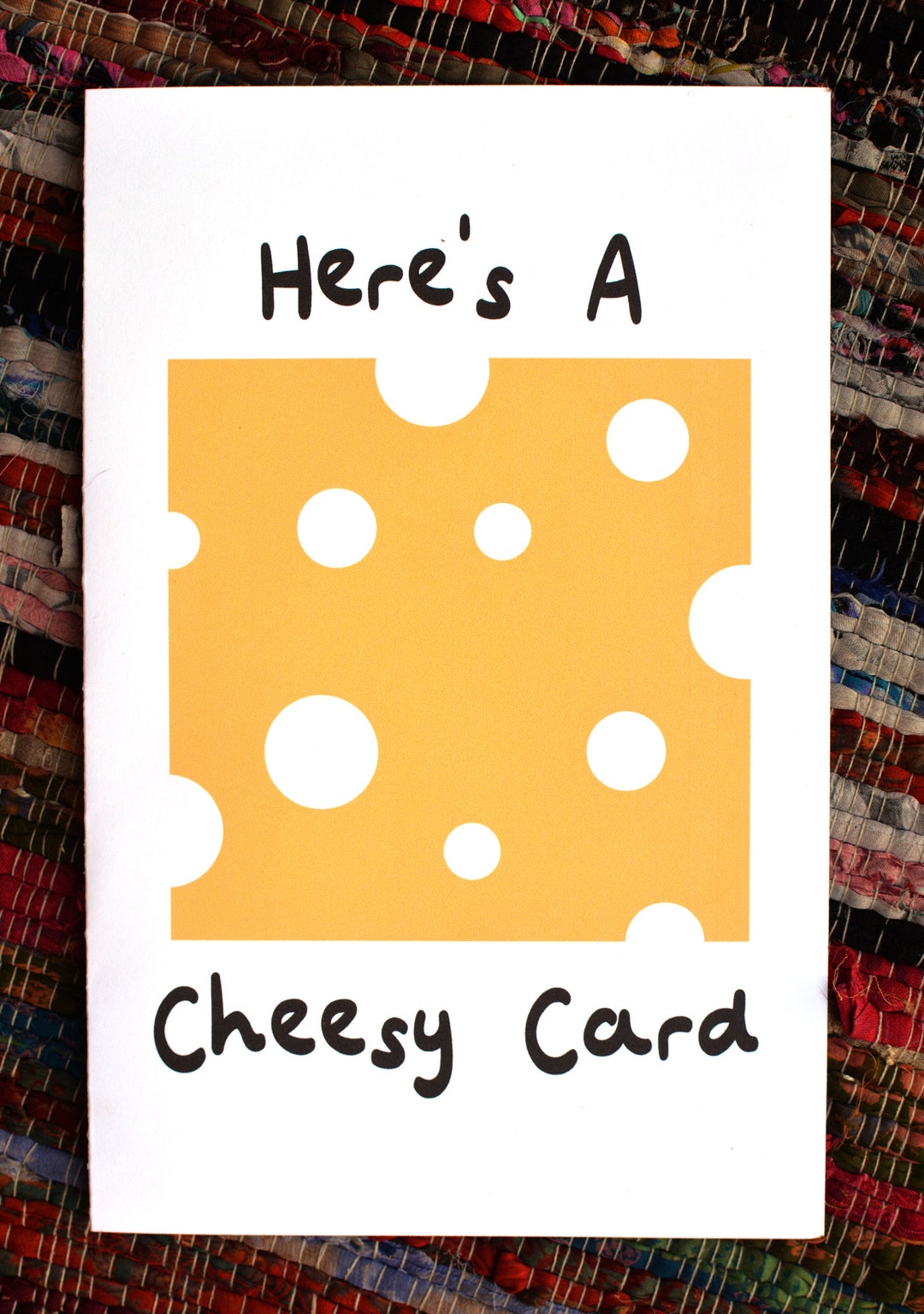Cheesy Card - Etsy