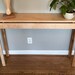 Tiger Maple Console Table | Etsy