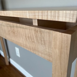 Tiger Maple Console Table - Etsy