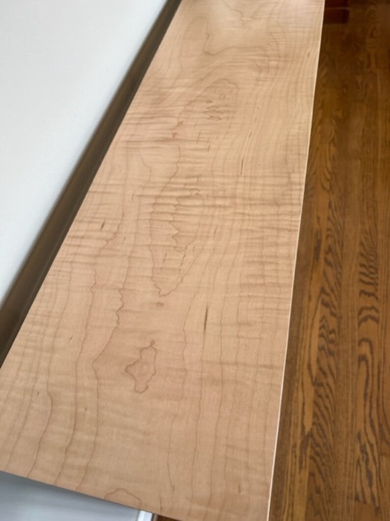 Tiger Maple Console Table - Etsy