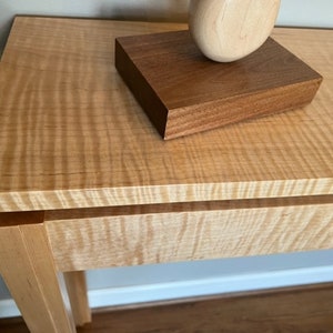 Tiger Maple Console Table | Etsy