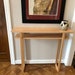 Maple Figured Console Entryway Table - Etsy