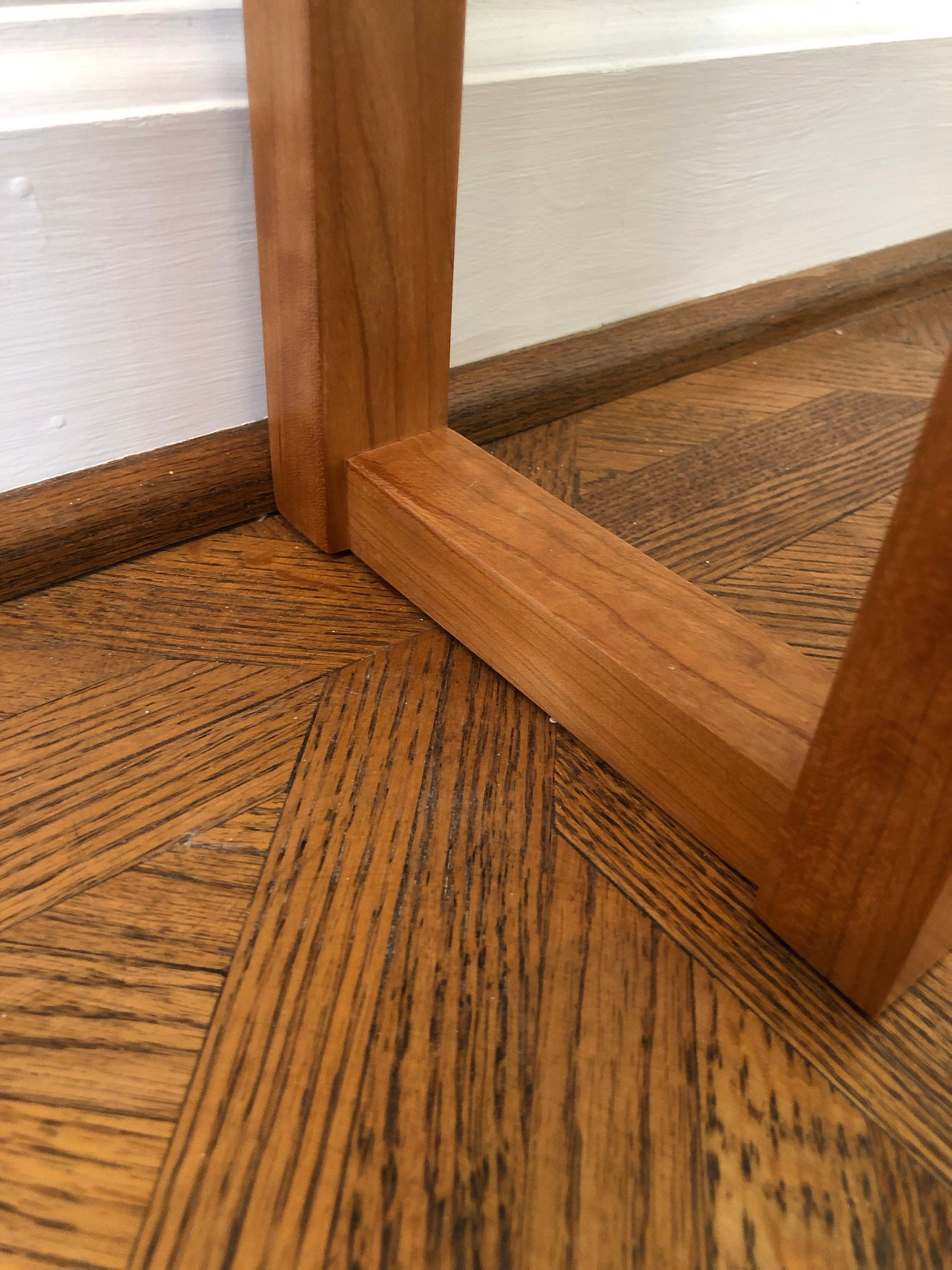 Cherry Console Table Entry Way Small Areas - Etsy