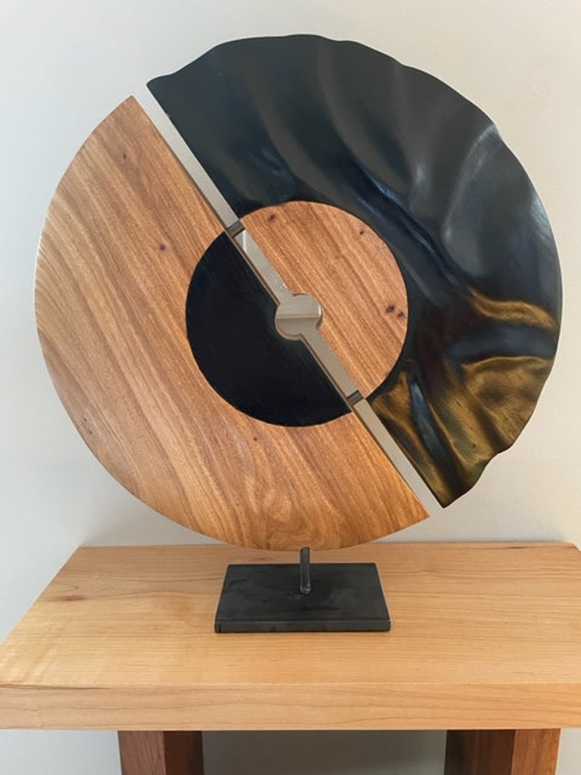 Wood Sculpture Modern Art, Decor, Contemporary, Abstract,carved - Etsy