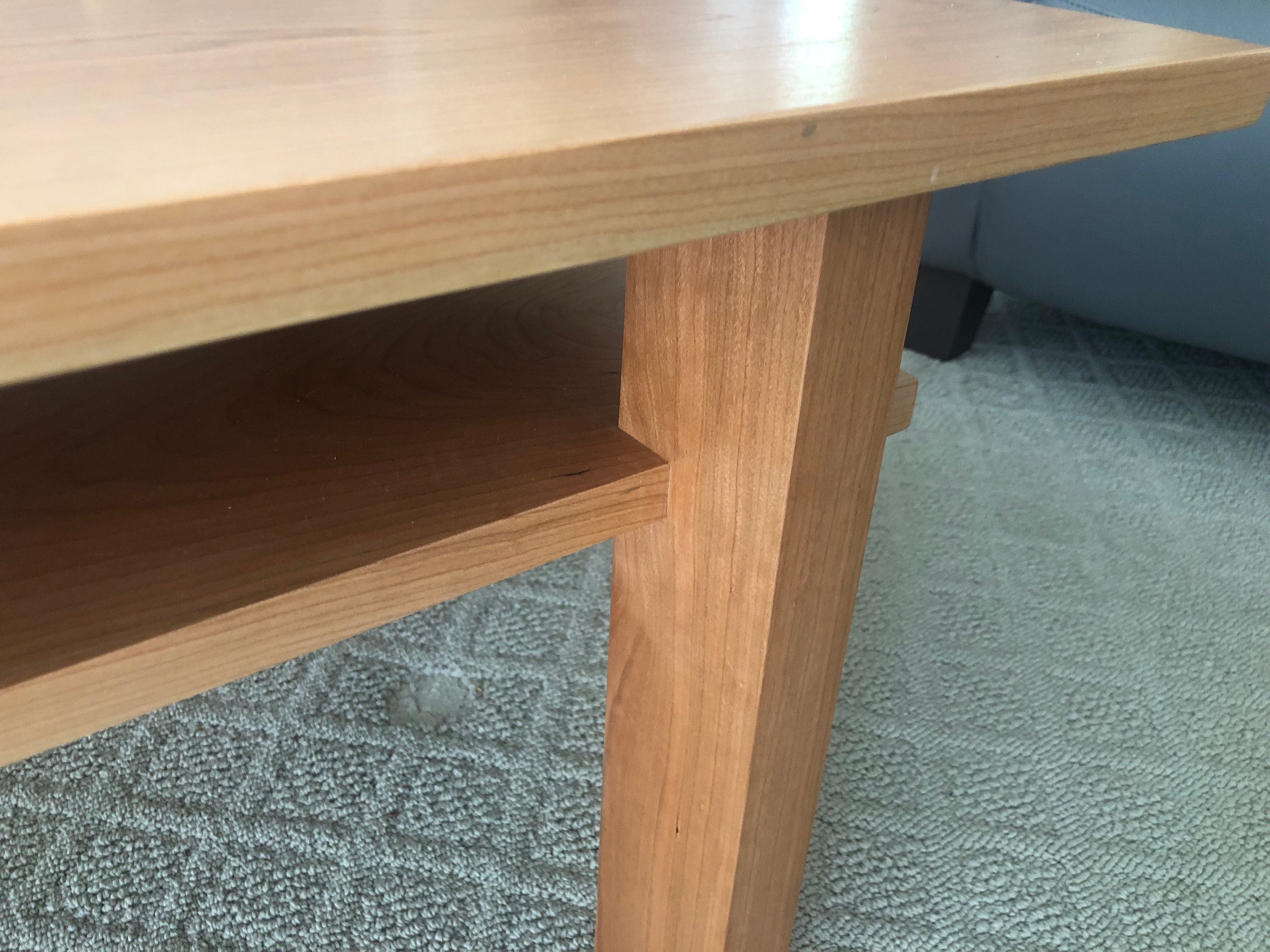 Cherry Coffee Table Small Spaces - Etsy
