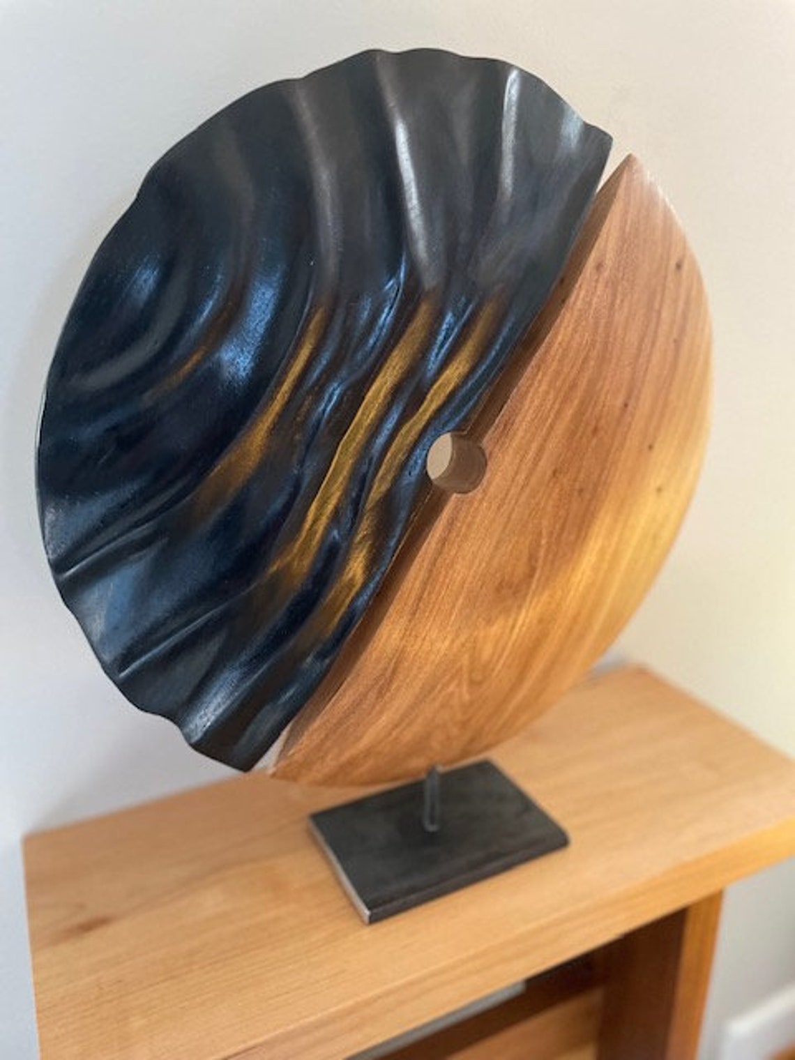 Wood Sculpture Modern Art, Decor, Contemporary, Abstract,carved - Etsy