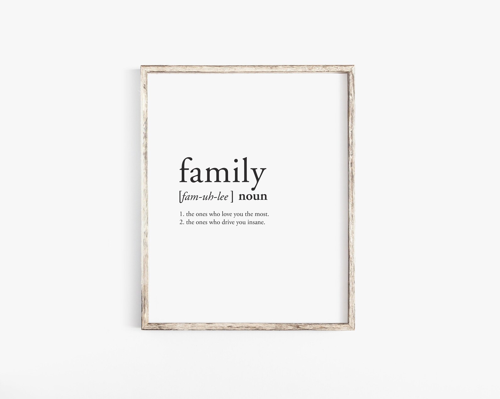 Family Definition - Family Print - Definition Print - Funny Print ...