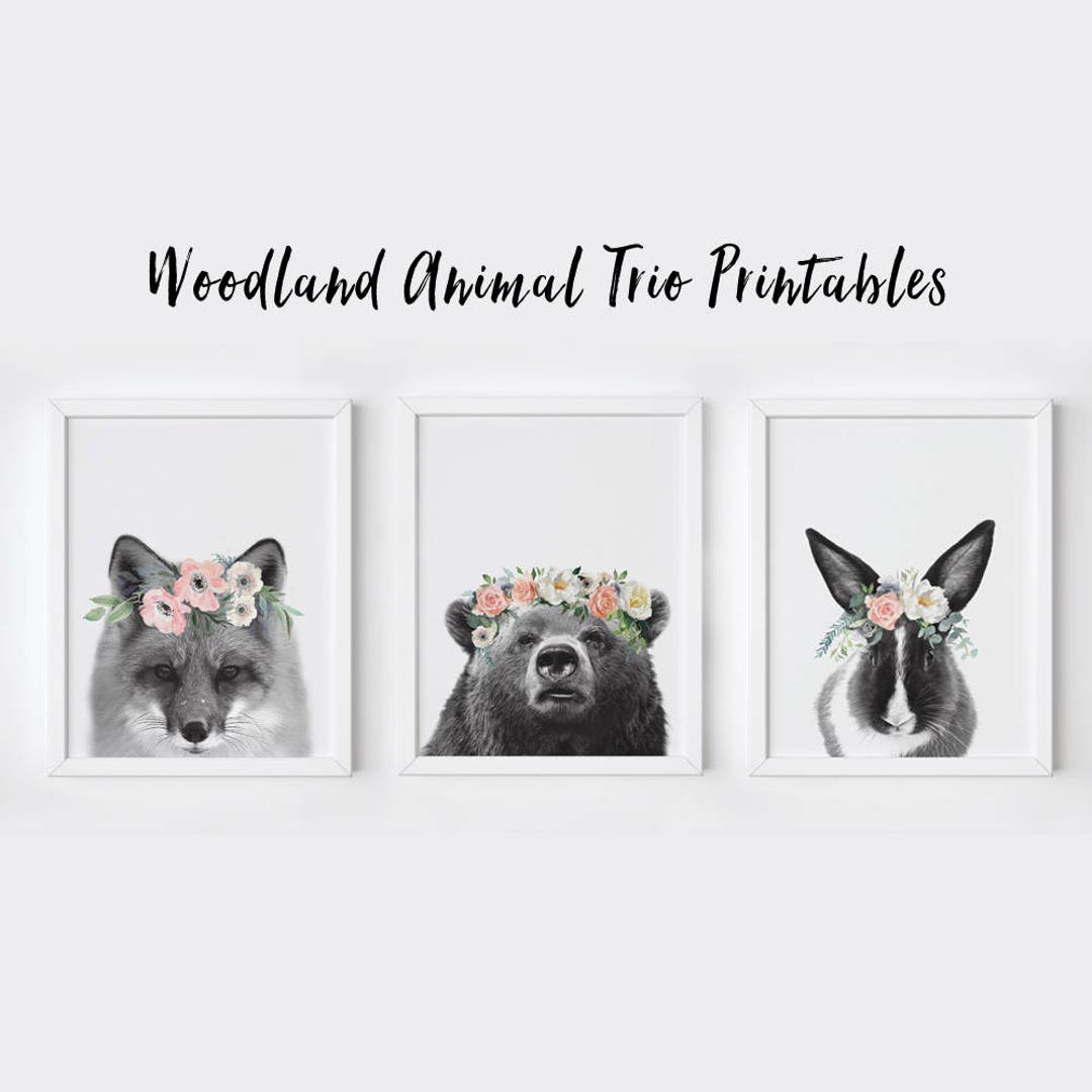 Woodland Animals - Woodland Nursery - Woodland Creatures - Woodland ...