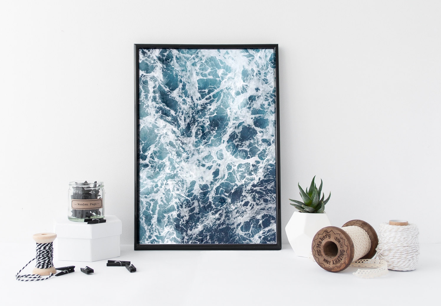 Ocean Print Beach Print Ocean Wave Print Waves Print - Etsy