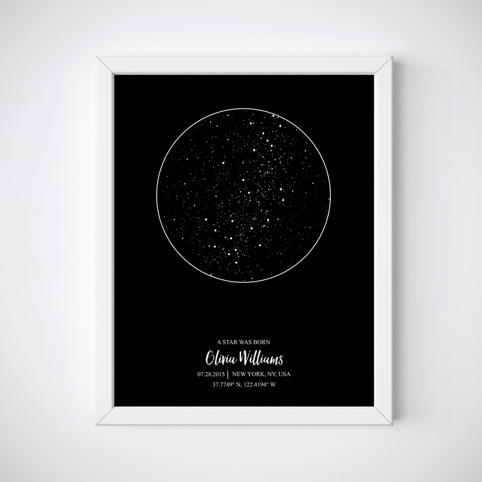 Star Map Star Map Print Custom Star Map Star Map - Etsy