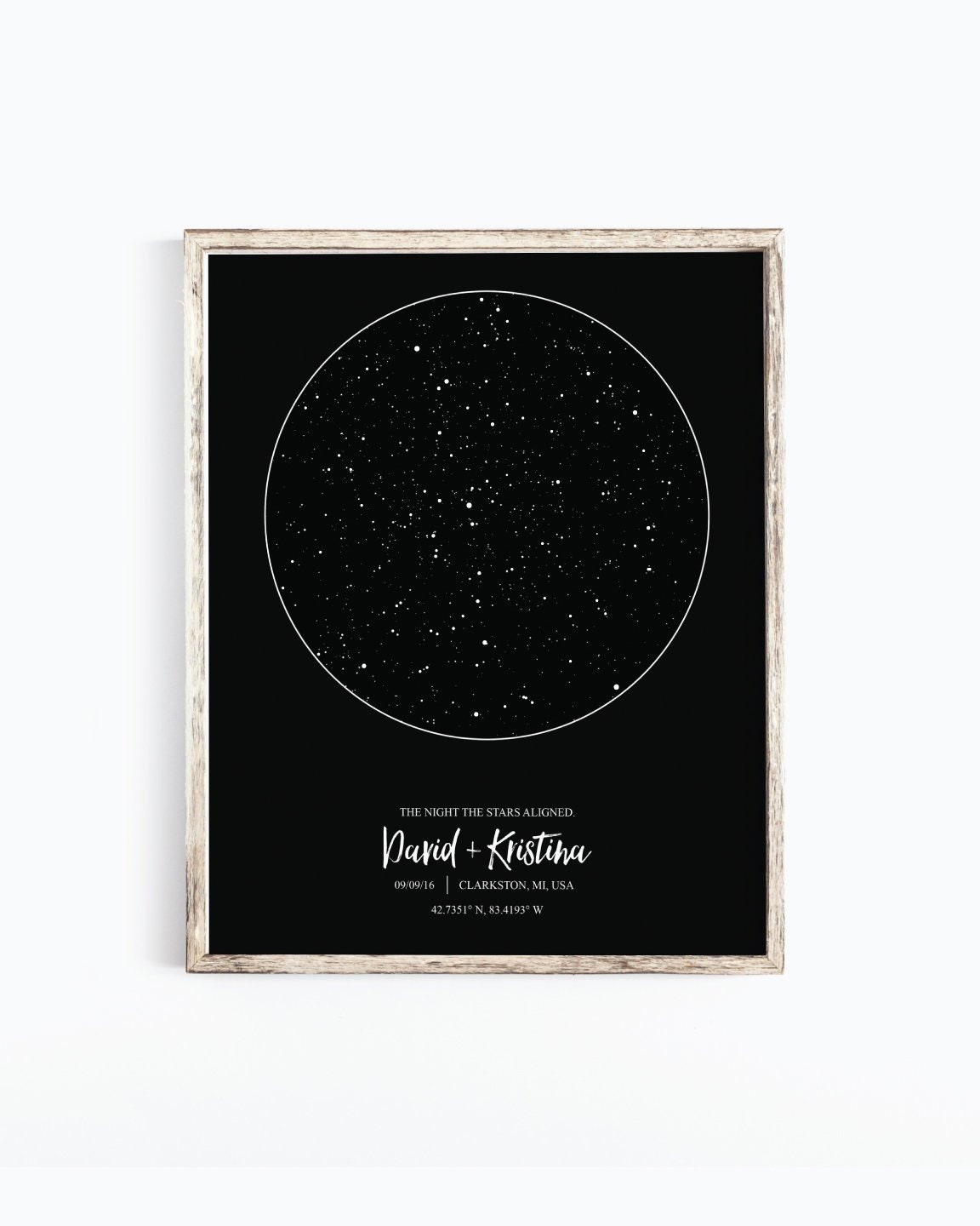 Star map Star map print custom star map star map | Etsy