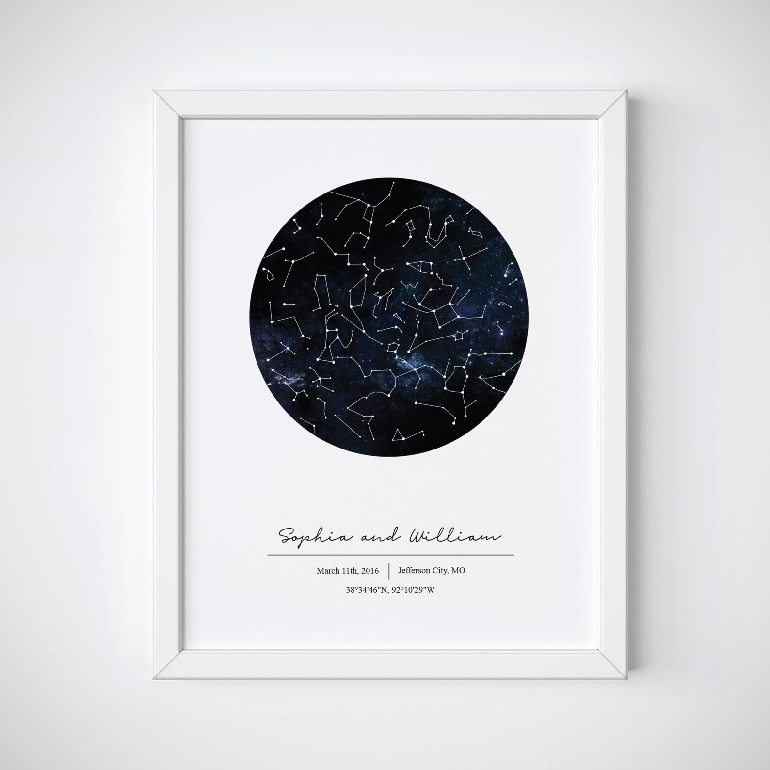 Star Map Custom Star Map Star Maps Star Chart - Etsy