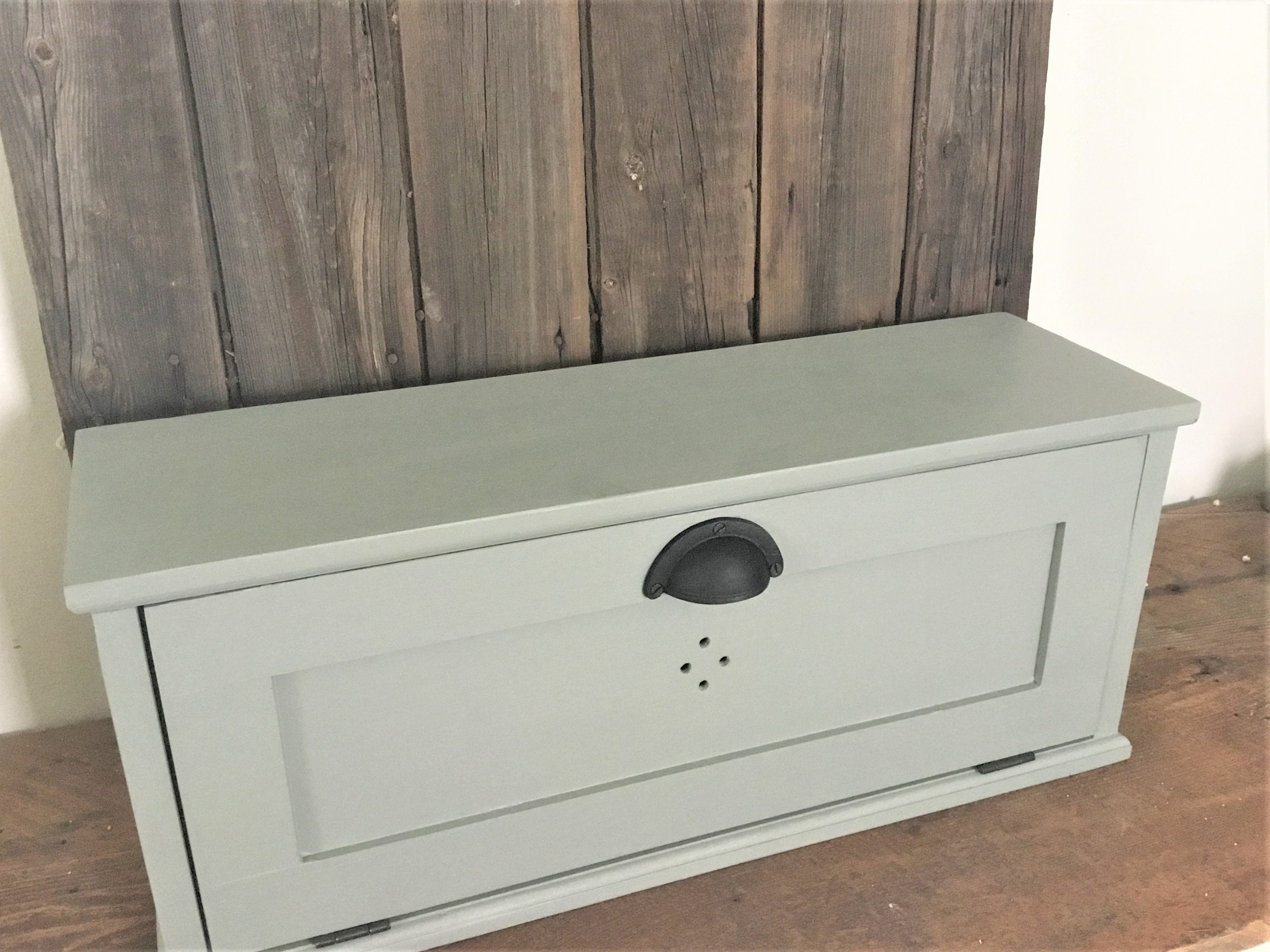 Wood Bread Box Shaker Style Chalk Paint Finish - Etsy Canada