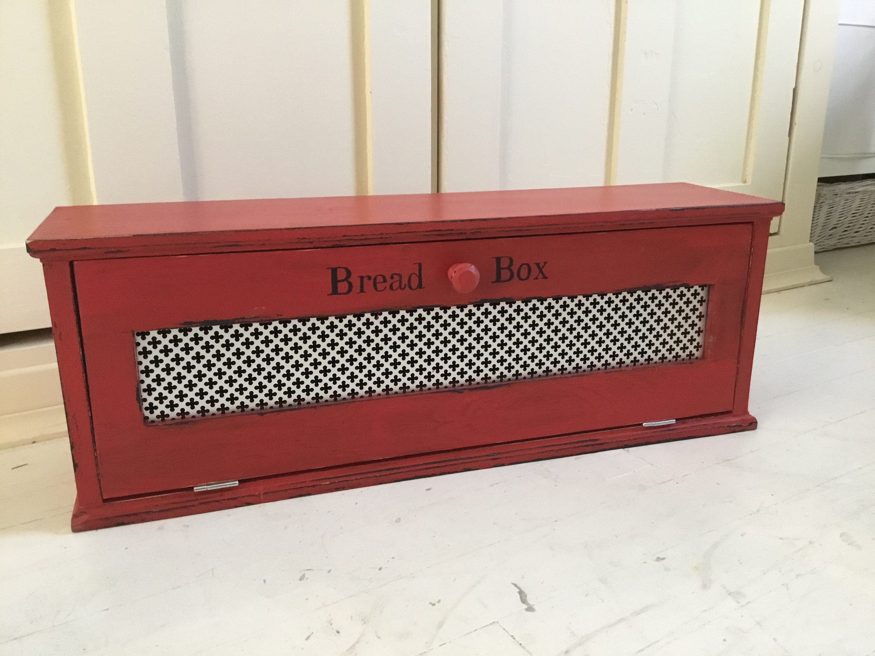 Farmhouse Wood Bread Box Kitchen Counter Storage Custom - Etsy