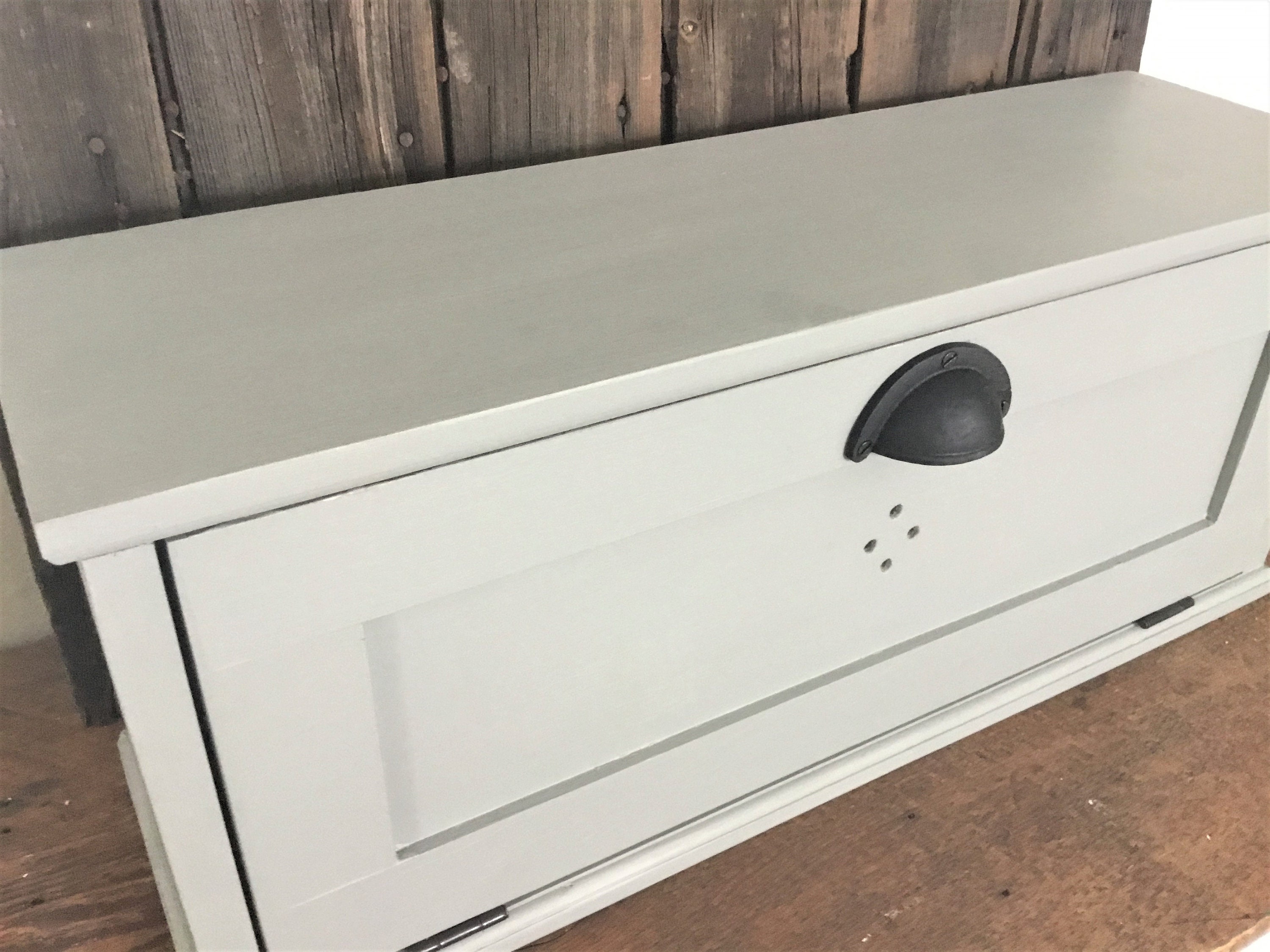 Wood Bread Box Shaker Style Chalk Paint Finish - Etsy Canada