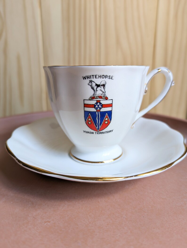 Royal Standard Whitehorse Yukon Territory Teacup Set | Commemorative ...