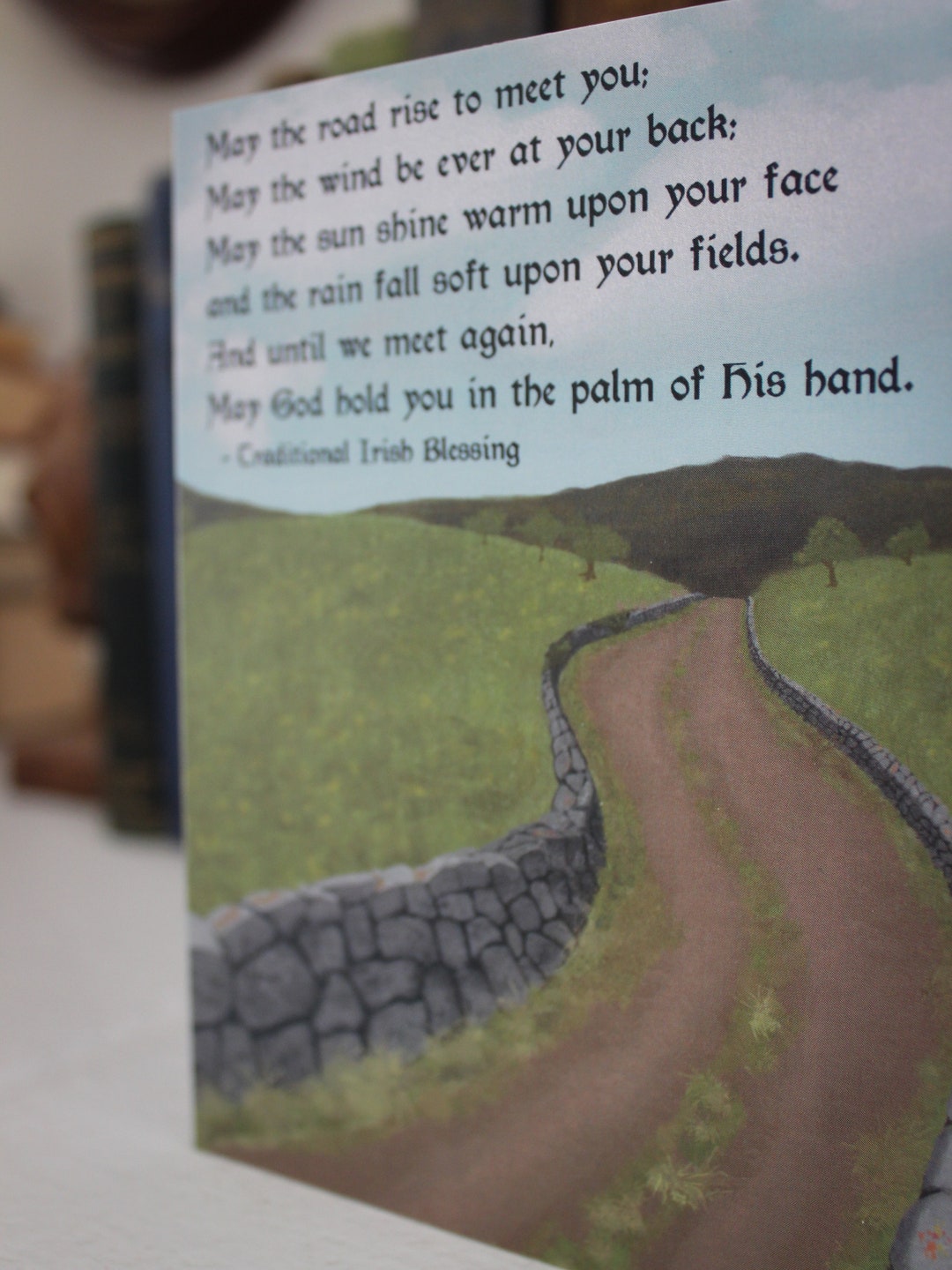 Irish Blessing Card, Life Change New Job Graduation Greeting Card ...