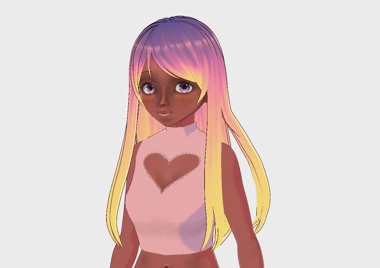 12 Gradient Hair Texture Package 1 for Vroid Studio - Etsy