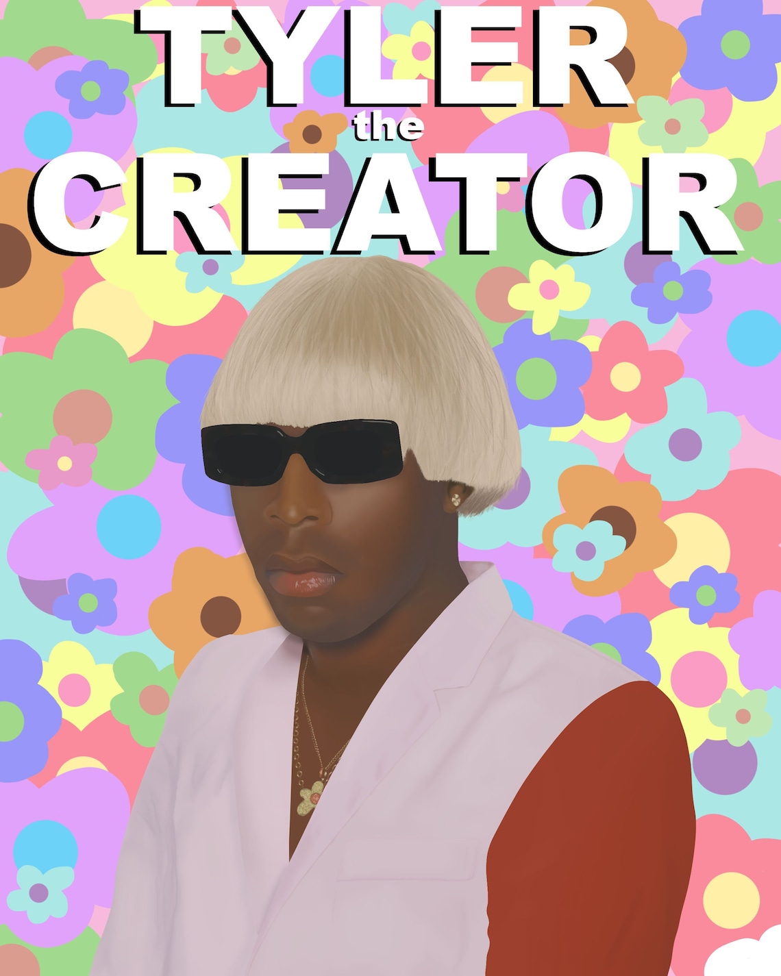 Tyler the Creator Digital Art Print - Etsy