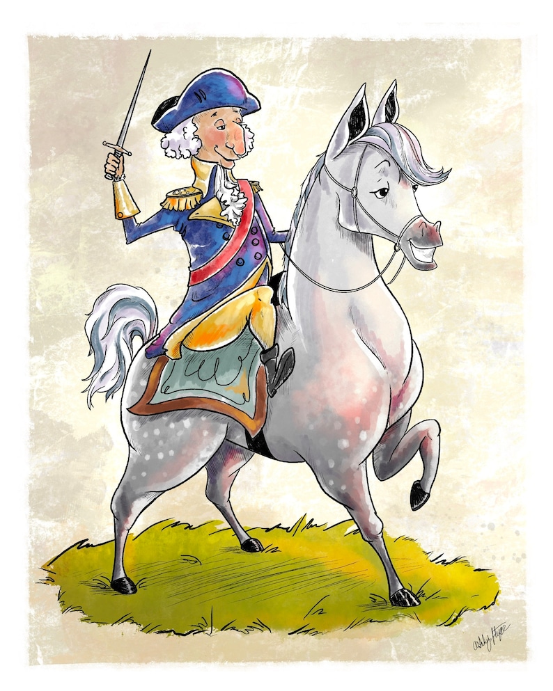 George Washington Caricature - Etsy