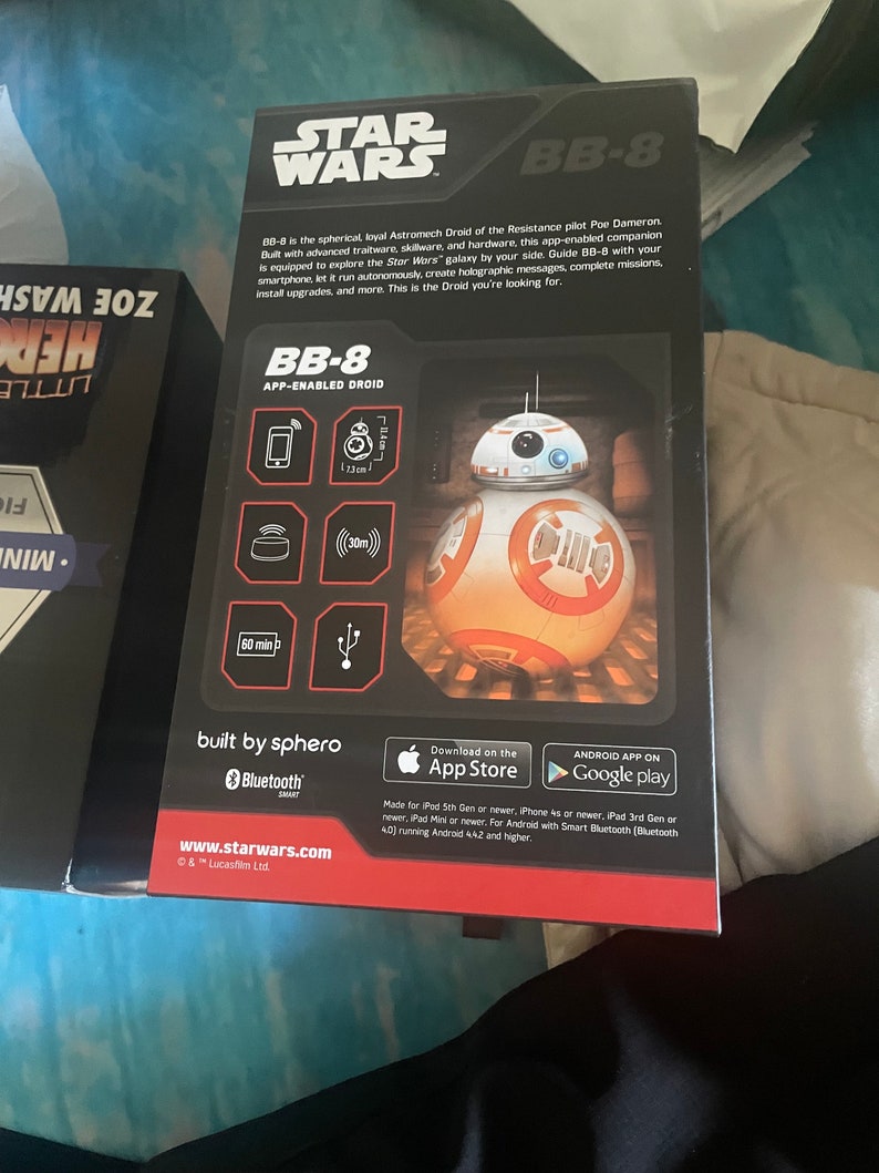New Disney Sphero BB8 Droid From Star Wars the Force Awakens - Etsy