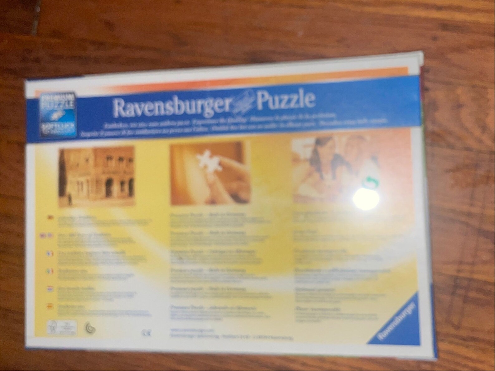 Factory Sealed Ravensburger Puppy Pals 500 Piece Puzzle 19 1/3" X 14 1/ ...